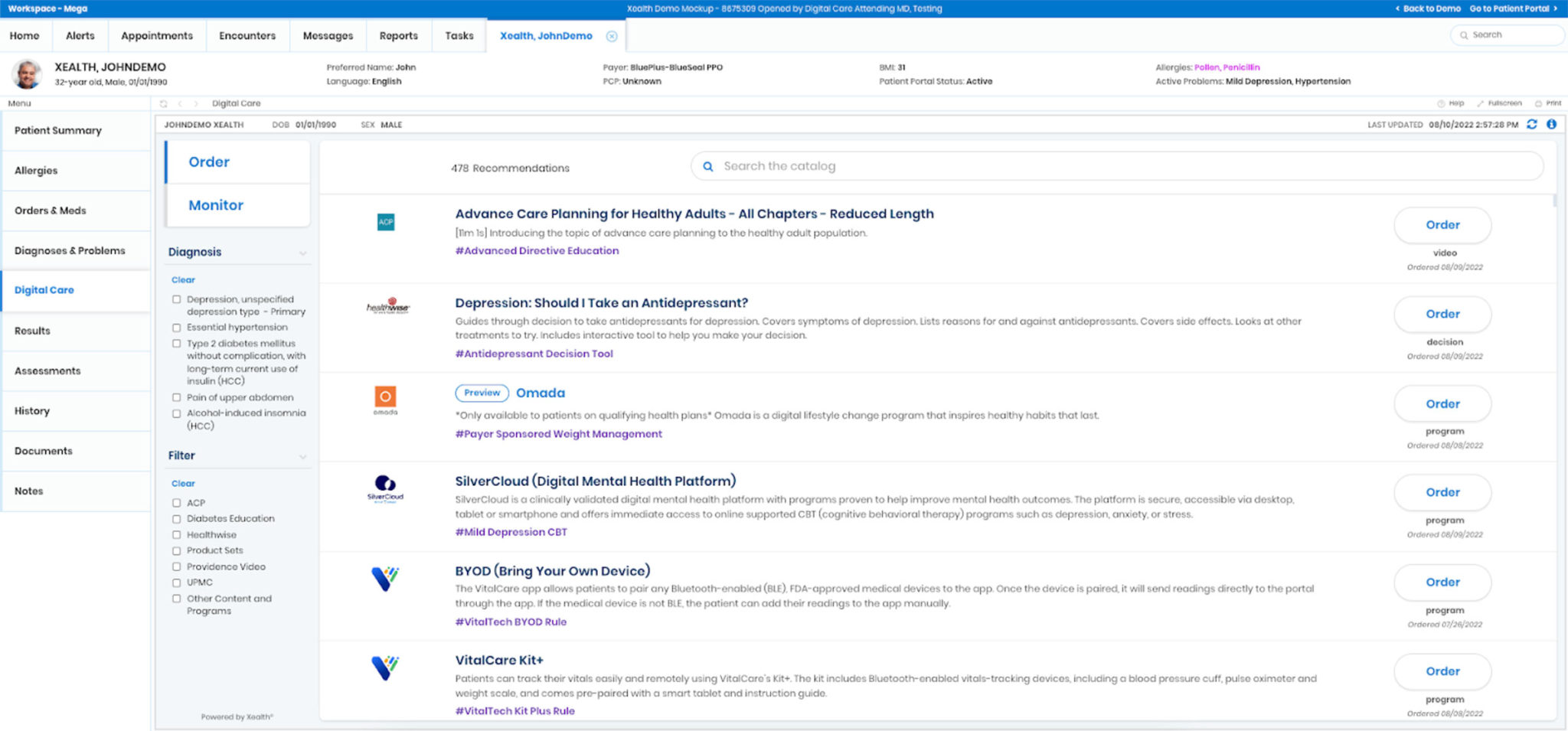 Clinical workflow integrations for EHRs | Xealth